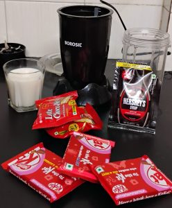 Summer Special Creamy Kit Kat Milkshake Recipe - Dish of Delicious